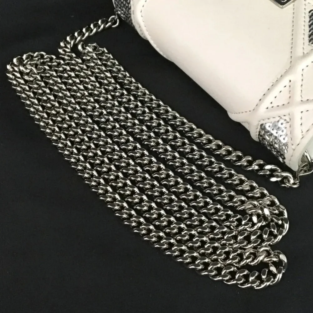 Dior | Bags | Brand New Christian Dior Diorama White Leather Chain ...